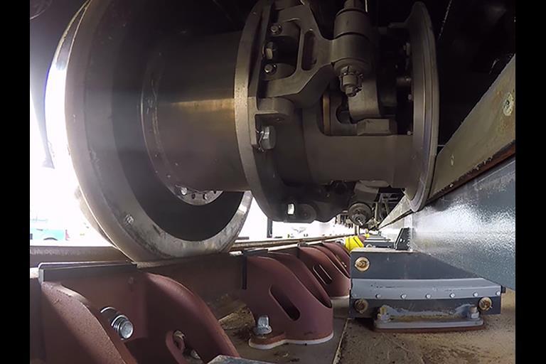 Gauge-changing freight axles under test | News | Railway Gazette ...